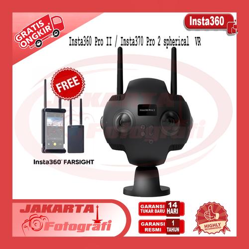 Promo Insta360 Pro II / Insta370 Pro 2 spherical VR 360 8K Camera - RESMI Cicil 0% 3x - Jakarta ...