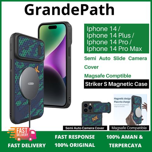 Jual Case Iphone 14/Plus/Pro/Pro Max NILLKIN Striker S MagSafe Casing ...
