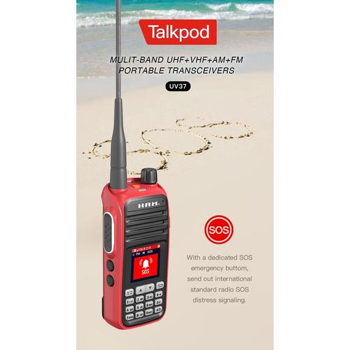 Jual HT Multi Band Ori Baru UV37 VHF UHF A36 A36P-M12B5UV3 Talkpod ...