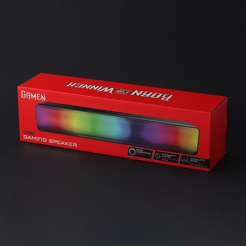 Jual Speaker PC Laptop Original GAMEN GS8 RGB Mini Soundbar Tower ...