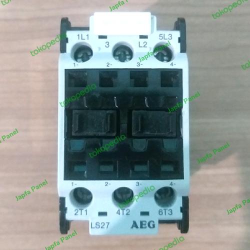 Jual Contactor Kontaktor AEG LS27 3Phase 40A 24VAC Original Germany ...