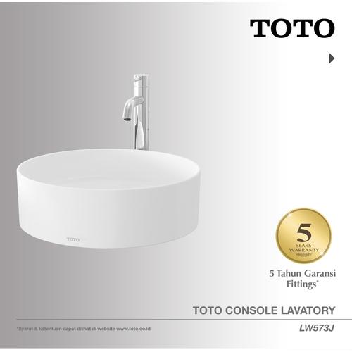 Promo TOTO Console Lavatory / Wastafel LW573J - COMPLETE SET Cicil 0% 3x - Kota Tangerang - TOTO ...
