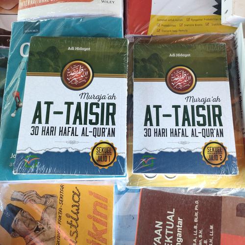 Jual buku muraja'ah AT - TAISIR 30 HARI HAFAL AL- QURAN EDISI 1&2 ...