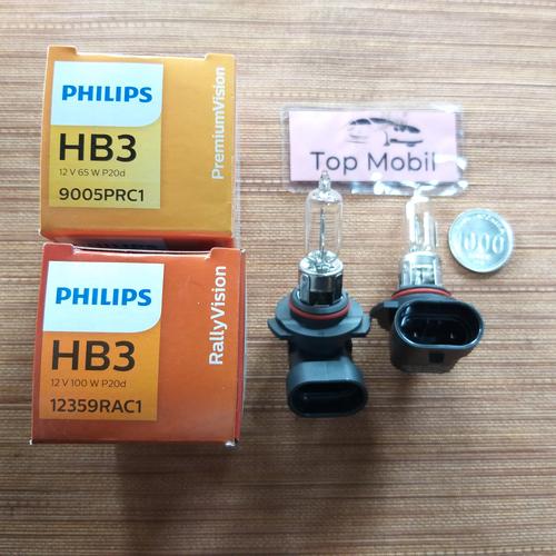 Jual Bohlam Halogen HB3 12V 65W HB3 12V 100W merk Philips - Jakarta ...