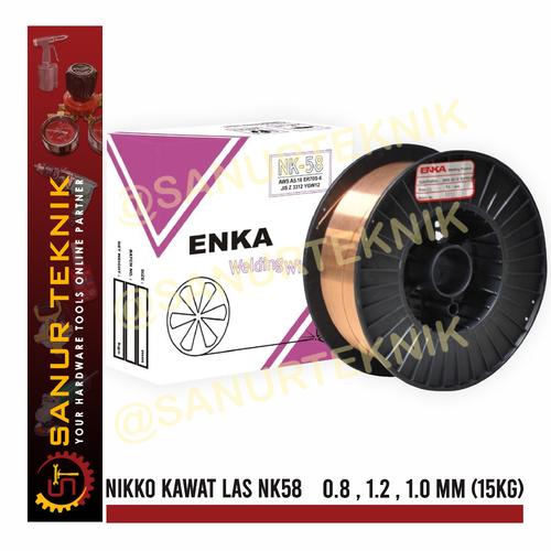 Jual NIKKO Kawat Las CO2 CO 2 Kawat MIG NK58 NK 58 0.8mm 1mm 1.2mm 15KG - 1mm - Kota Surabaya ...