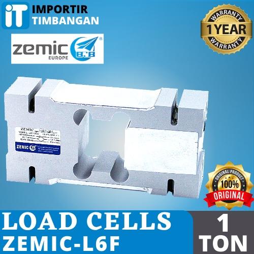 Jual Loadcell Sensor Timbangan Load Cell 1 Ton Timbang Zemic L6F 1Ton ...