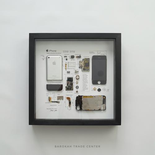 Jual Wall Decor Pigura 3D Hiasan Dinding Dekorasi Aesthetic iPhone ...