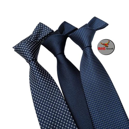 Jual dasi navy blue dasi biru navy polos panjang dasi kantor pria mewah ...