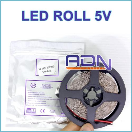Jual LED Strip Roll 2835 DC 5V USB 5 VOLT ADN PER 50cm ADN - Putih ...