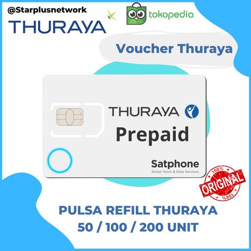 Jual Voucher Pulsa Refill Thuraya (Prabayar) Pulsa Refill Thuraya - 50 ...