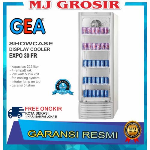 Jual SHOWCASE GEA EXPO 30 FC DISPLAY COOLER KULKAS MINUMAN EXPO 30FC ...