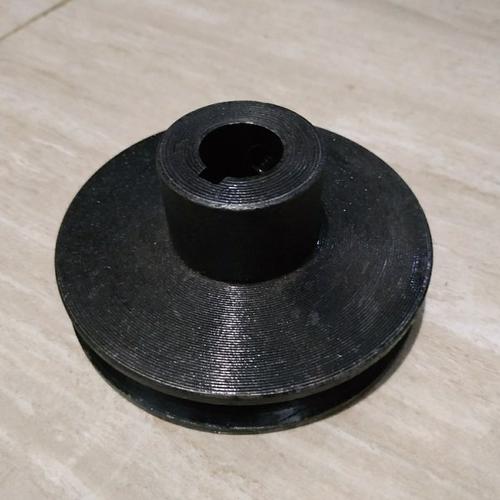 Jual Pulley puli A1 - 4 inch as 22 mm Pully besi cor pulley besi cor ...