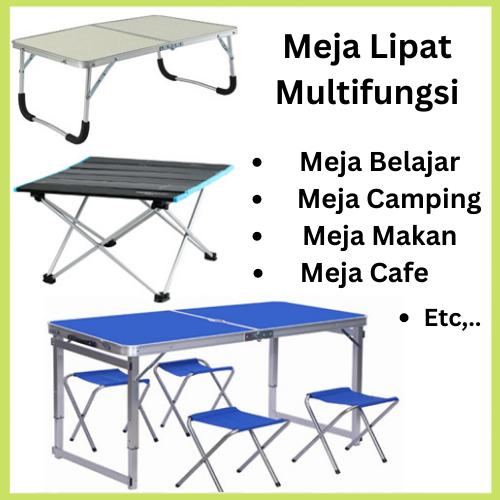Jual Meja Lipat Camping Piknik Outdoor Aluminium Meja Portable ...