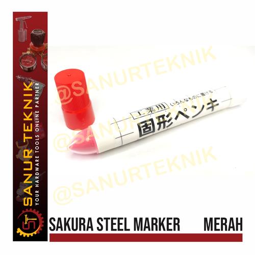 Jual Sakura Solid Steel Marker/ Spidol Penanda Besi Baja Permanen WARNA ...