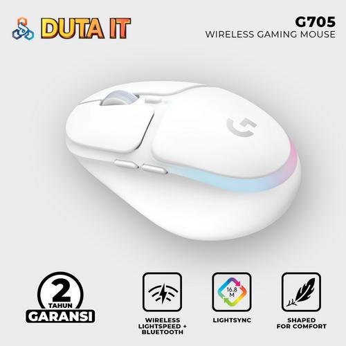 Jual Logitech G705 LIGHTSPEED Mouse Gaming Wireless Bluetooth - Jakarta ...