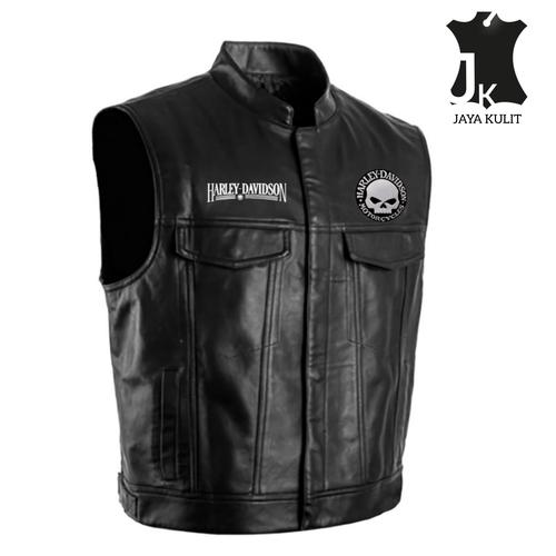 Jual JAKET ROMPI PRIA KULIT DOMBA ASLI HARLEY ORIGINAL PREMIUM QUALITY ...