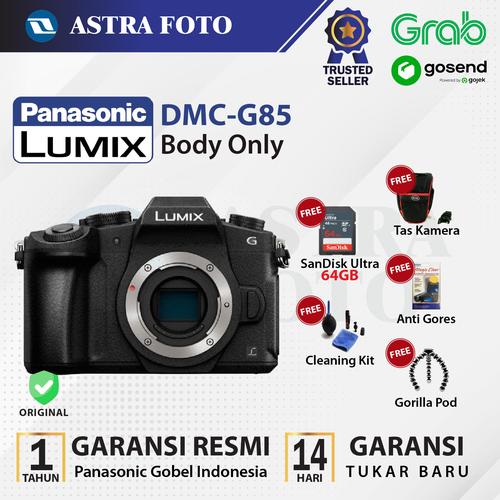 Promo PANASONIC LUMIX G85 / G-85 BODY ONLY GARANSI RESMI KAMERA ...