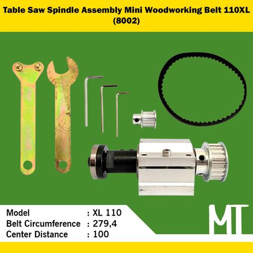 Jual Table saw spindle assembly Mini woodworking Belt 110XL (8002 ...