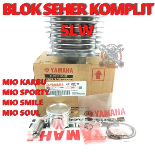 Jual BLOK SEHER CYLINDER PISTON 5LW YAMAHA MIO KARBU, MIO SOUL,MIO SPORTY - Kota Tangerang - YMC ...
