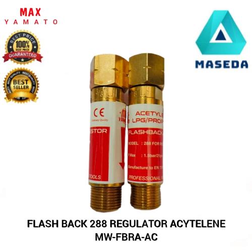 Jual FLASHBACK ARRESTOR ACETYLENE/LPG/PROPANE 288 FOR REGULATOR MAX ...