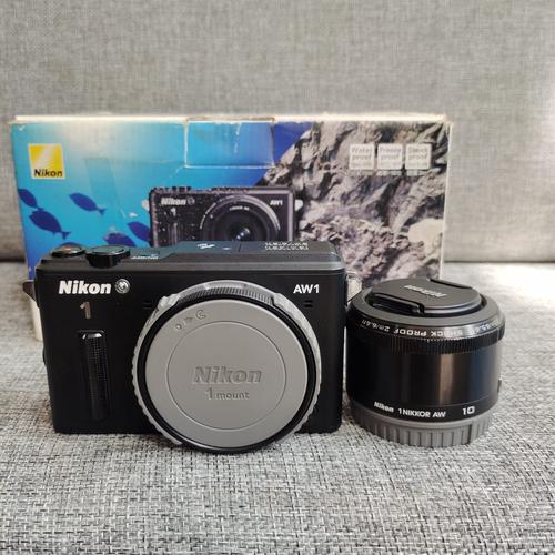 Jual Nikon AW1 Kit 10mm f2.8 Outdoor Kamera Mirorrless Waterproof GPS ...