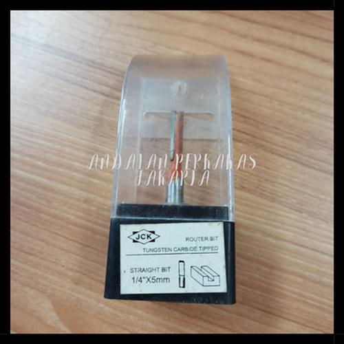 Jual Mata Router 5 mm Pisau Profil Trimmer Kayu Lurus 1per4 Inch x 5mm ...