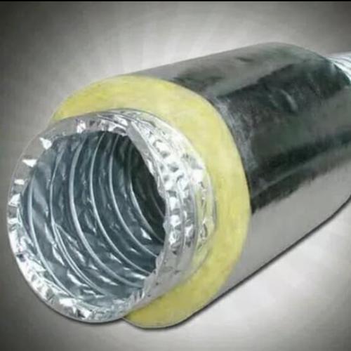 Jual flexible ducting isolasi 6 inchi / pipa exhaust 6 in isolasi 10 ...