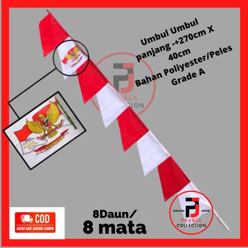 Jual Bendera umbul-umbul merah putih warna warni Garuda - mp. garuda - Kab. Bandung - PRAGJA ...
