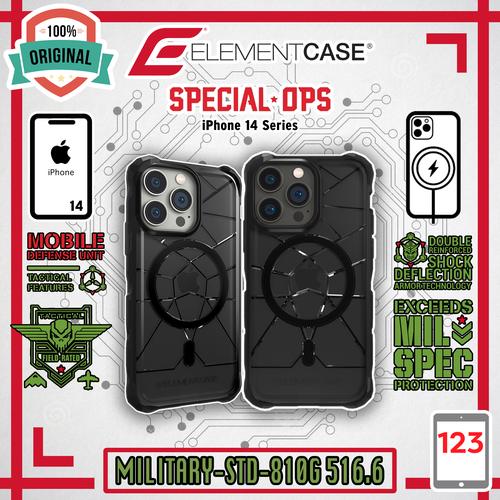 Promo Case iPhone 14 Pro Max Plus Element Case Special Ops X5 MagSafe ...