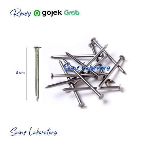 Jual Paku Fe Besi 5 cm Elektromagnet Energi Listrik Elektrolit ...