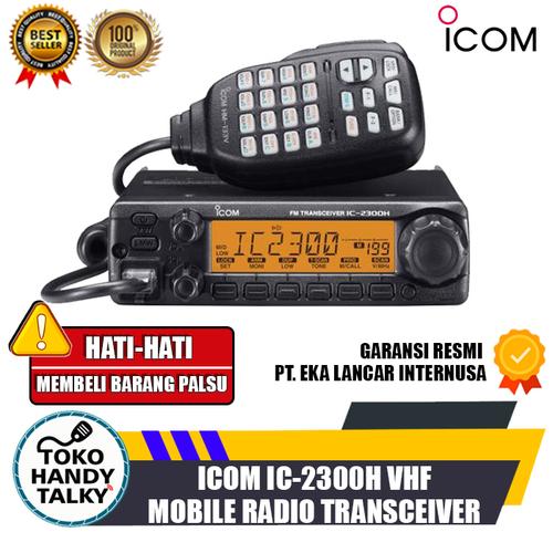 Jual RADIO RIG ICOM IC 2300 IC2300H IC 2300H VHF 65WATT RADIO RIG MOBIL ...