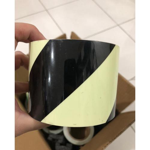 Jual Photoluminescent diagonal tape black 80 mm (3") x 10 mtr IMPA ...