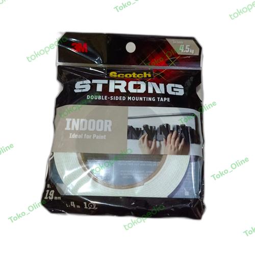 Jual 3M Scotch Strong Double Tape Mounting Indoor 110-M19 - Kota Tangerang - Toko_Oline | Tokopedia