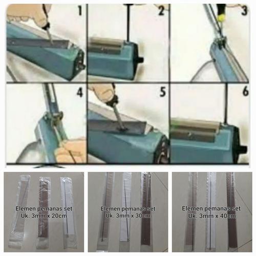 Jual Elemen pemanas lebar 3mm - 20cm kain biasa - Jakarta Utara ...