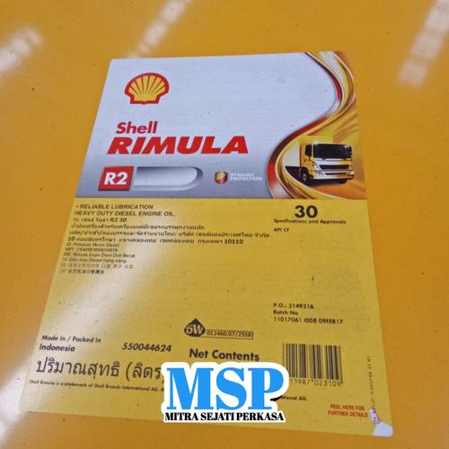 Jual Oli Shell Rimula R2 30 drum 209ltr / Diesel Engine Oil - Jakarta ...