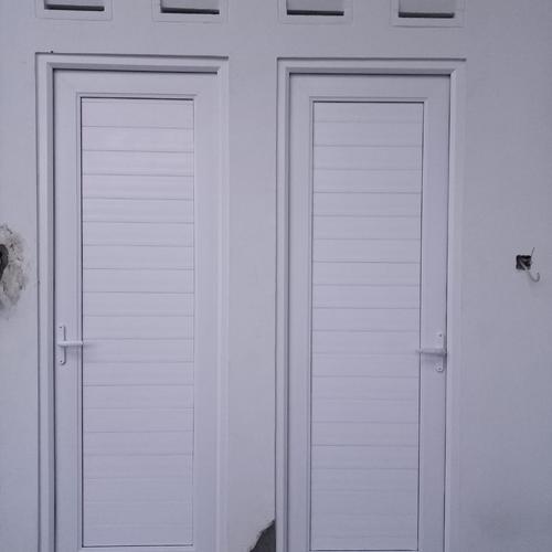 Jual Pintu Kamar Mandi Upvc Ekonomis Anti Rayap - Putih - Kota Bandung ...