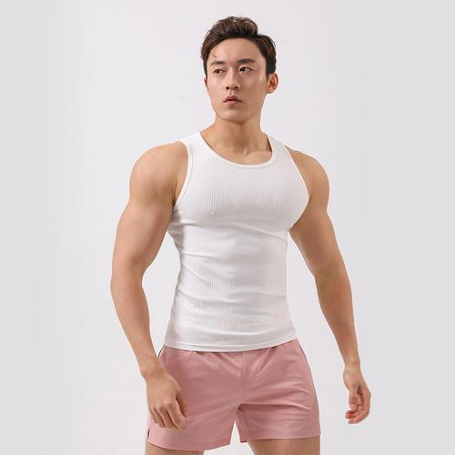 Jual Ribbed Compression Tank Top Pria 6 Warna - Biru Muda, M - Jakarta ...