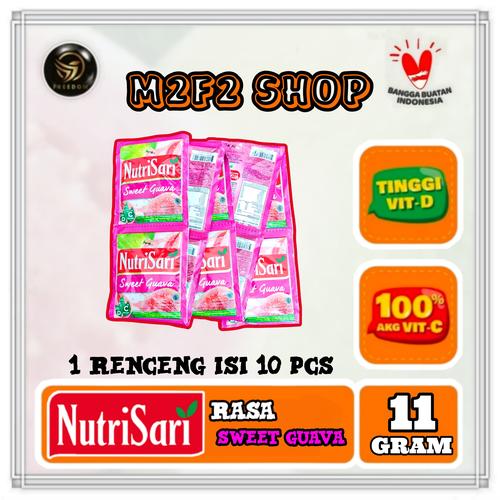Jual NutriSari Minuman Serbuk Sweet Guava | Jambu Sachet - 11 gr ...