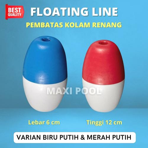 Promo Pelampung pembatas kolam renang / Floating line 1 Pcs - Merah ...