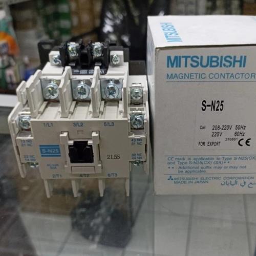 Jual kontaktor / Contactor Mitsubishi S-N25 SN 25 110V 220V 380V - Kota Bandung - PUTRA JADE ...