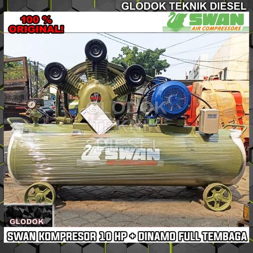 Jual SWAN AIR COMPRESSOR 10 HP KOMPRESOR ANGIN 10 HP (S SERIES) SWP-310 ...