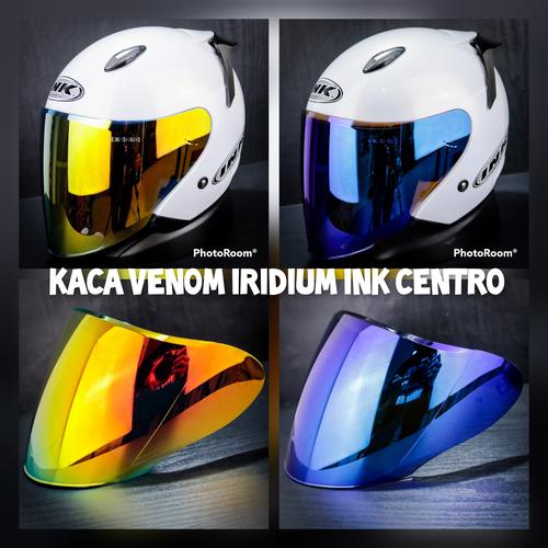 Jual Visor Kaca Helm INK CENTRO Model venom Iridium Plus RHANCHET ...