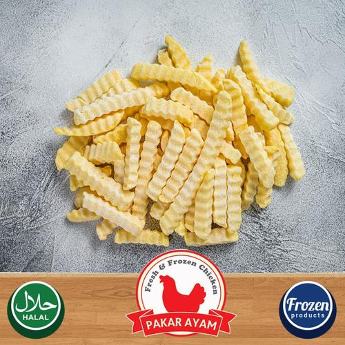 Jual KENTANG CRINKLE CUT / FRENCH FRIES / KENTANG GORENG - 1 KG - Kab ...
