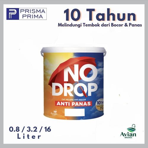 Jual Avian No Drop Anti Panas Cat Pelapis Anti Bocor Waterproofing - Abu-abu, 0.8 Liter - Kota ...