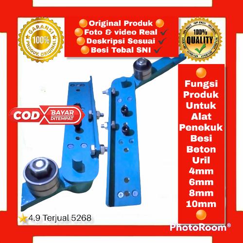 Jual Bar bender manual besi beton 4-10mm, alat penekuk besi beton - Kab ...