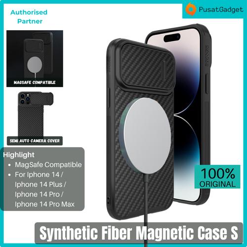 Jual Case Iphone 14/Plus/Pro/Pro Max SYNTHETIC FIBER S MagSafe Casing ...
