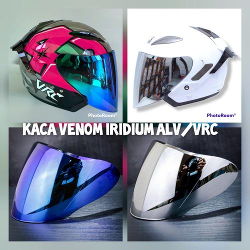 Jual Visor Kaca Helm ALV/VRC Model venom Iridium Plus RHANCHET ...