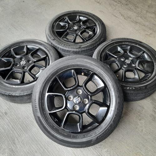 Jual velg mobil bekas ring 15 copotan ignis pcd 4x100 warna hitam plus ...