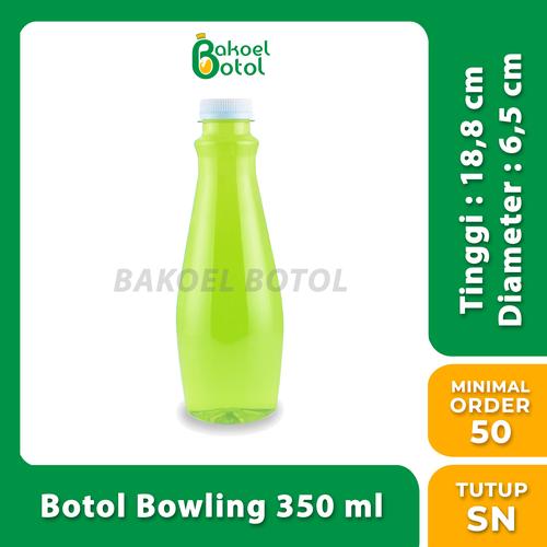 Jual Botol Bowling Plastik PET Unik Ukuran 350 ml - Putih - Kota ...