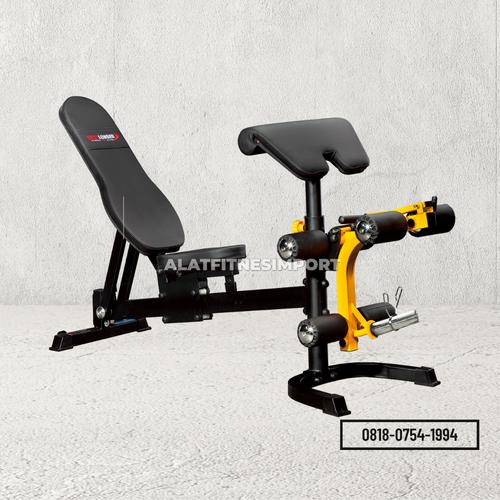 Jual Bench Leg Extension Curl Scott Bangku Multi Preacher FID BK-3004 ...